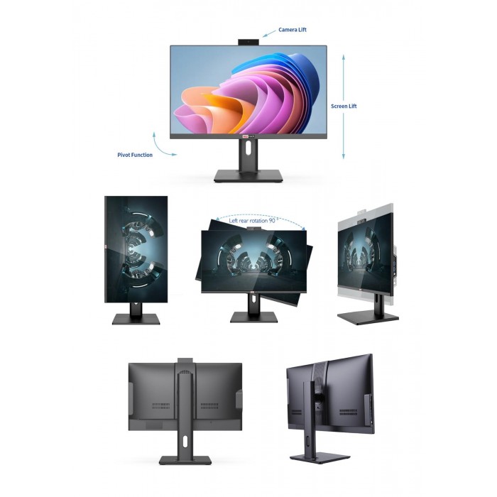 Redrock Highline RR AIO-PT511516R1N24P i5 11500,16GB,1TB, 23.8" Pivot ...